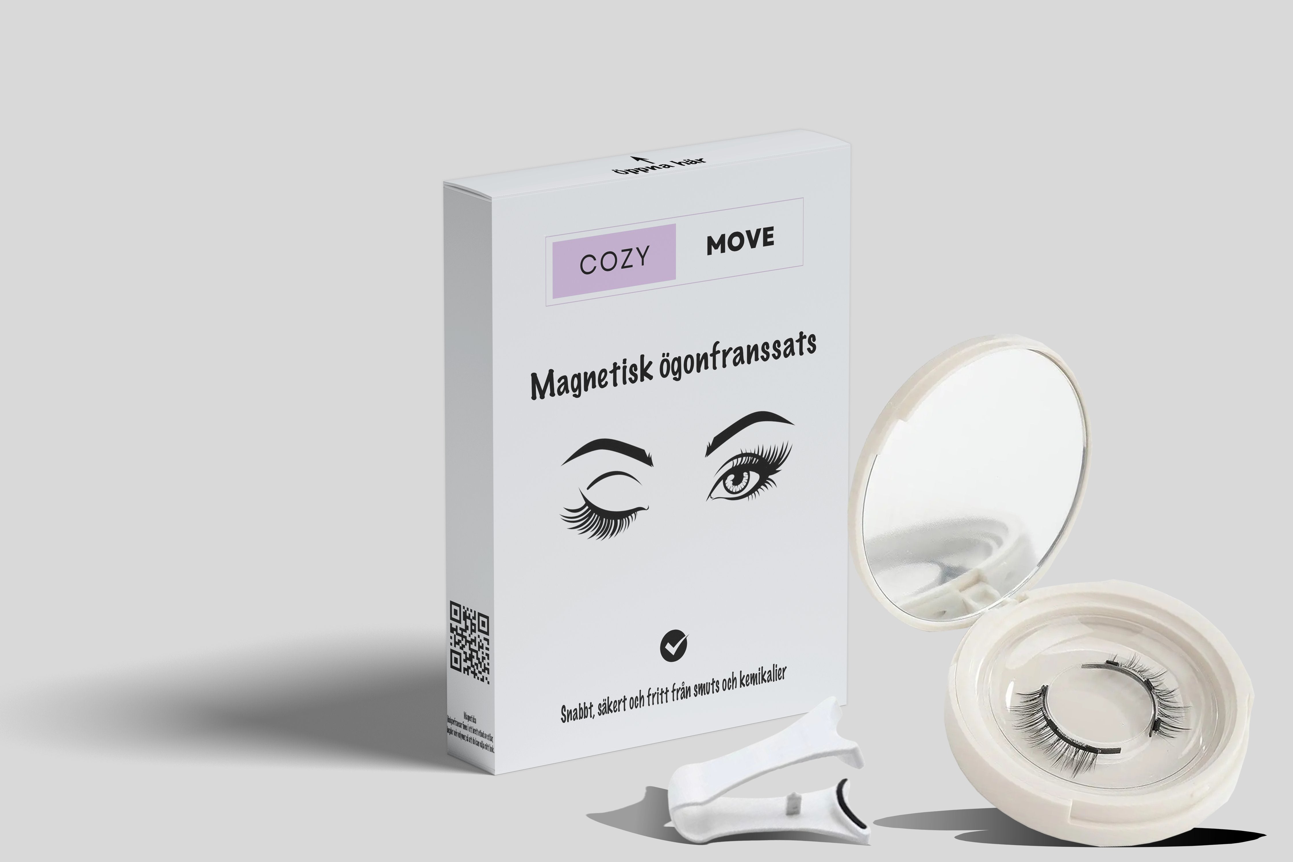 CozyMove - Magnetiska ögonfransar – Aura Divine